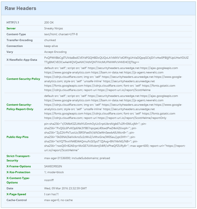 Hardening Your HTTP Security Headers - KeyCDN Hardening Your HTTP Security Headers - KeyCDN